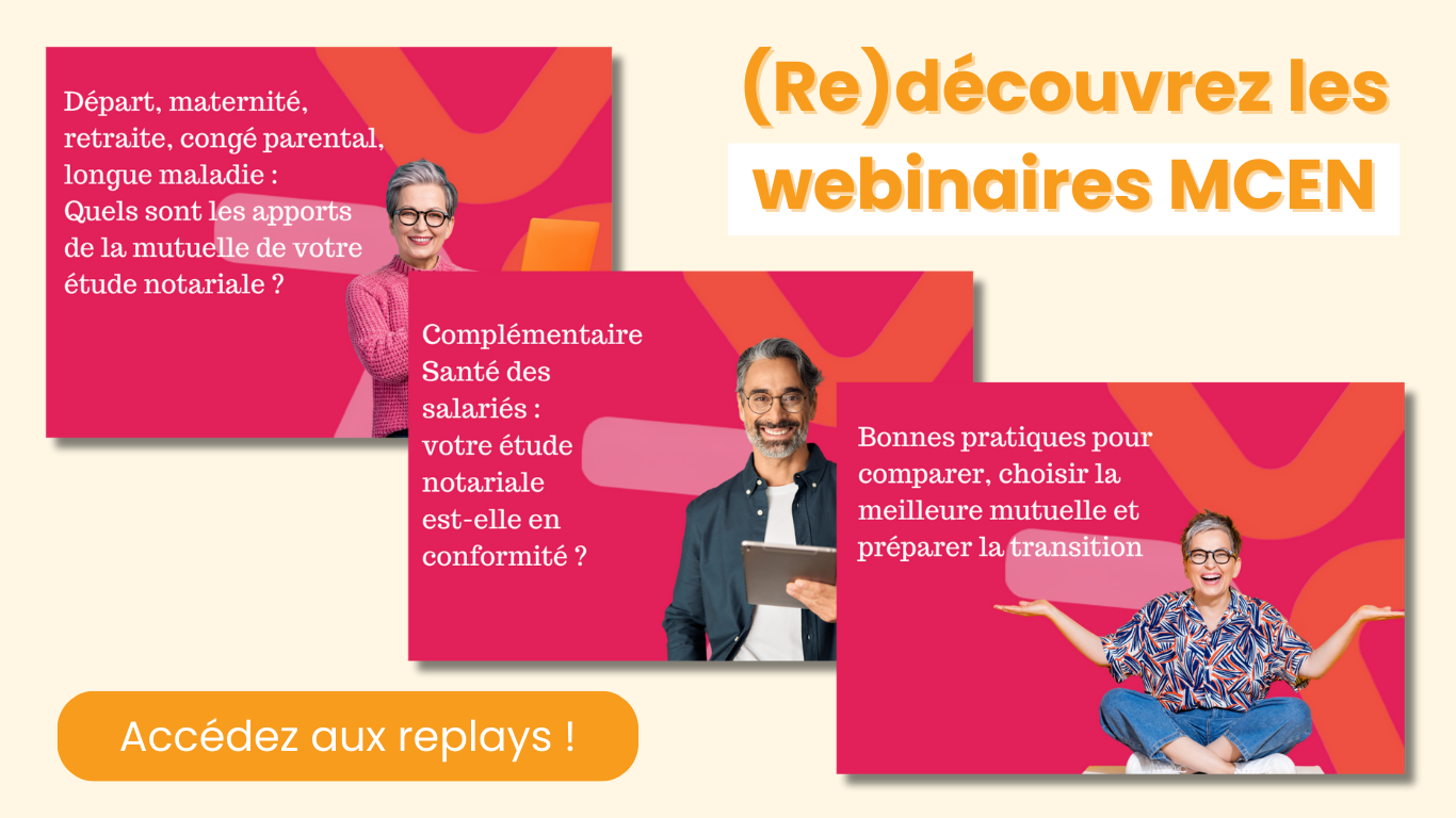 Découvrez les webinaires MCEN : des contenus pratiques pour les études notariales - MCEN